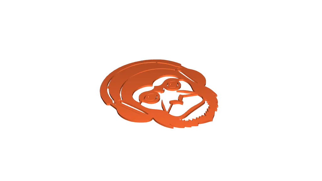 Groovy Monkey Wall Art by Ninomalbinho | Download free STL model ...