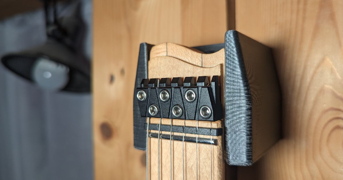 Strandberg Boden Wall Mount / Hanger by ensoniq2k | Download free STL ...
