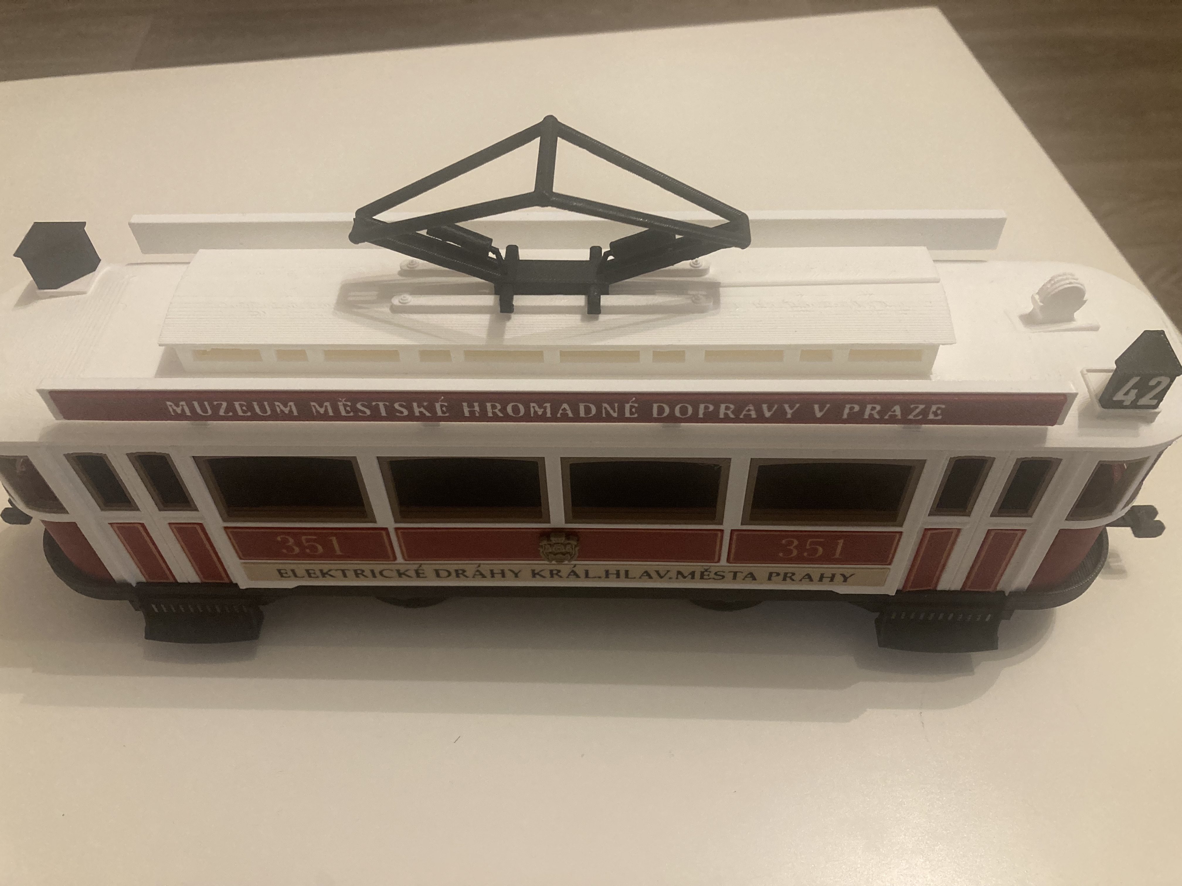 Prague Historic Tram 351 by jumbre23 | Download free STL model ...
