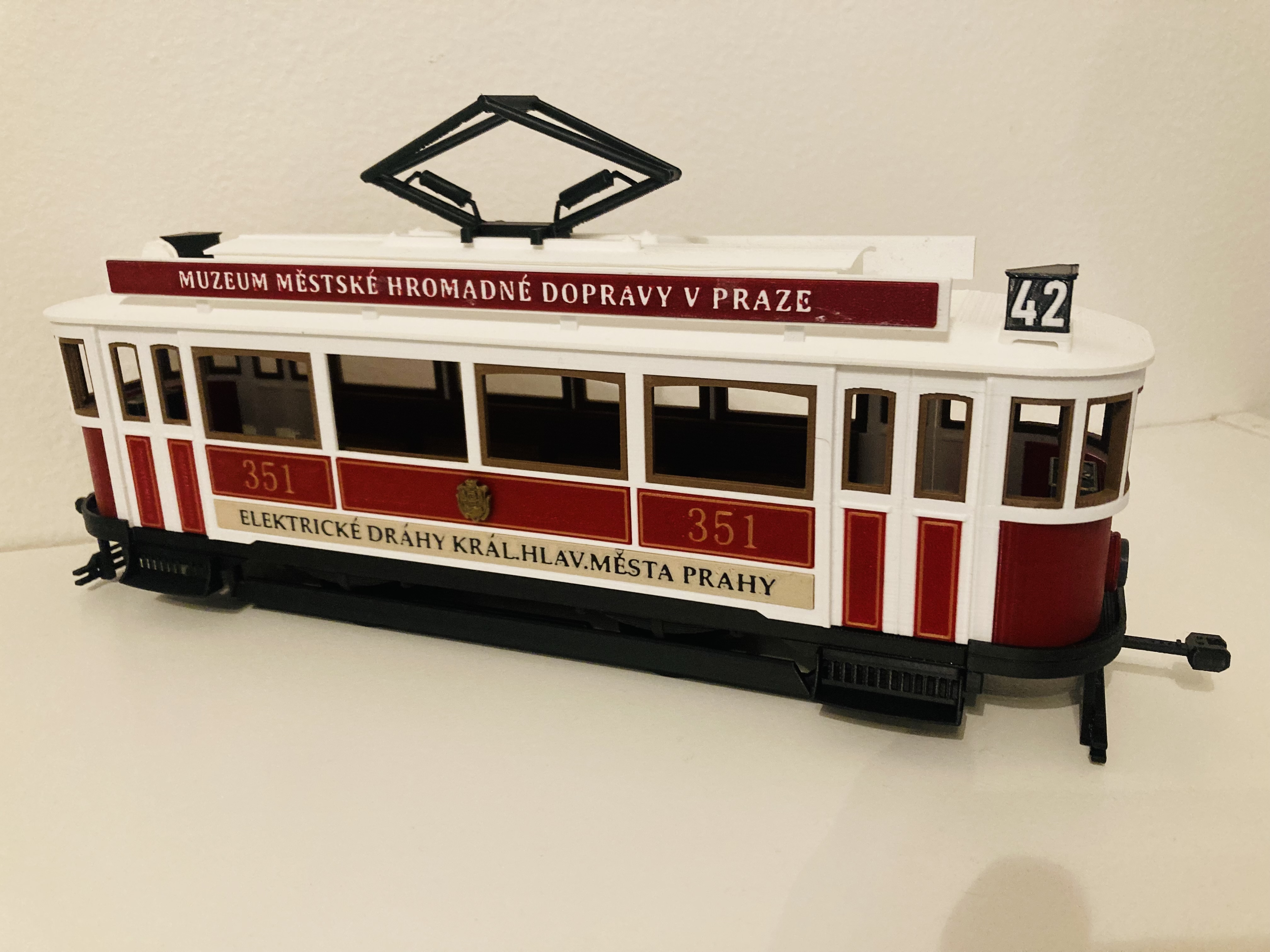 Prague Historic Tram 351 by jumbre23 | Download free STL model ...