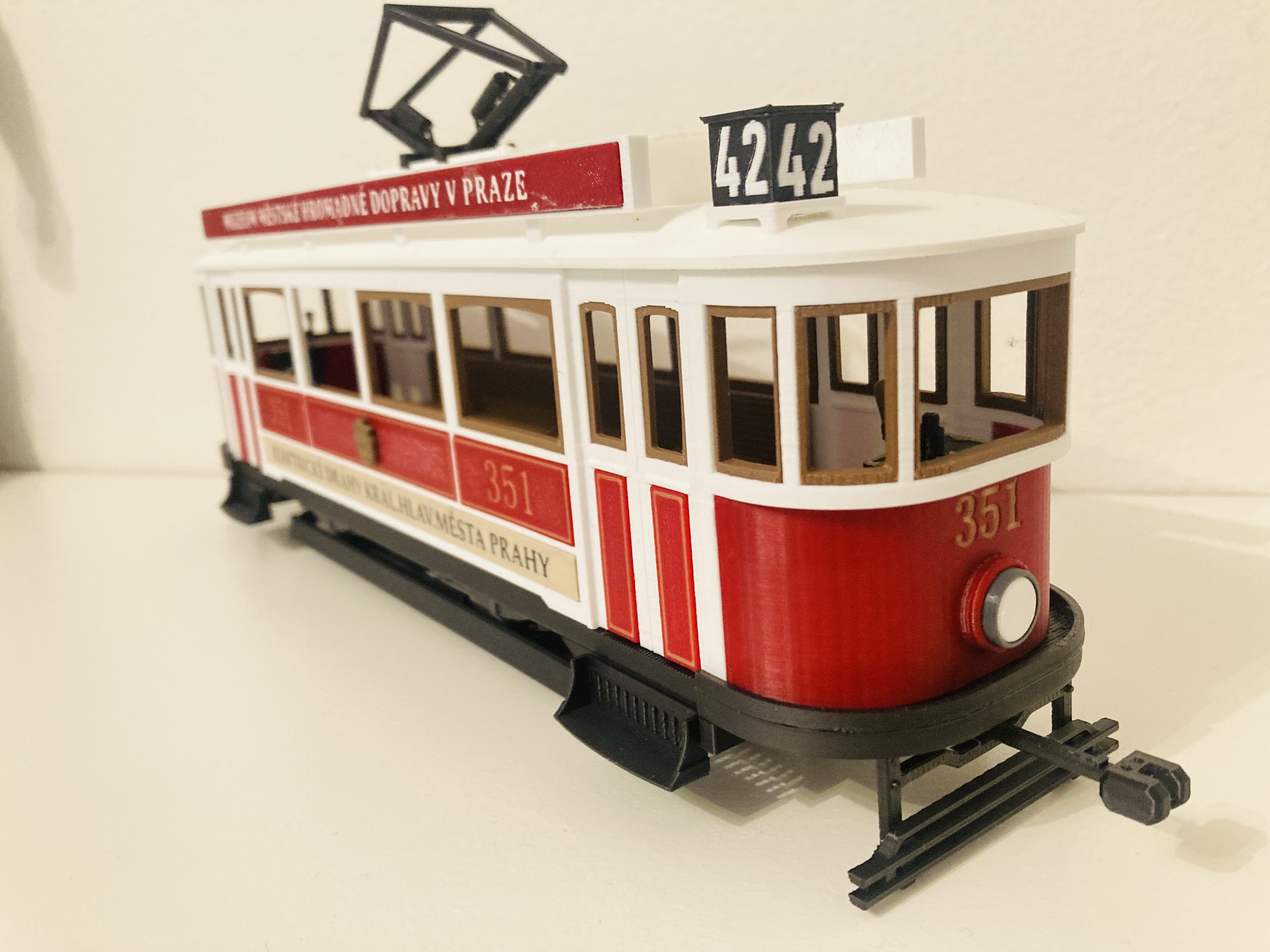 Prague Historic Tram 351 by jumbre23 | Download free STL model ...