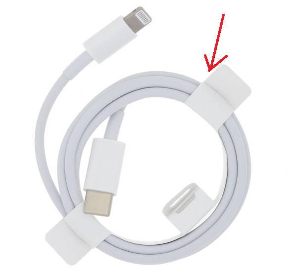 Apple Lightning cable packaging thing (5 min print) by UraniumBottle ...