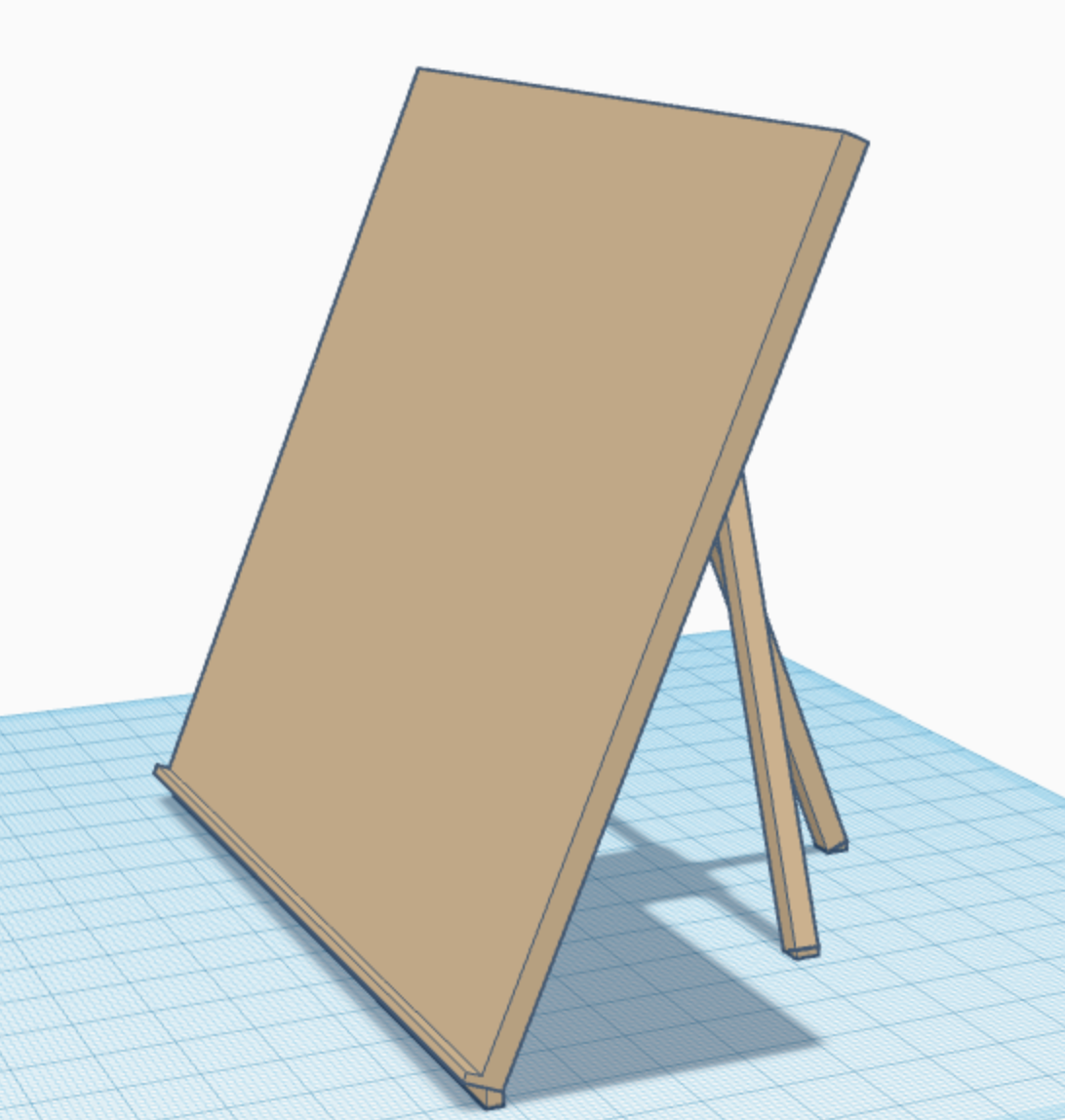 Painting easel by Ryan Russell | Download free STL model | Printables.com