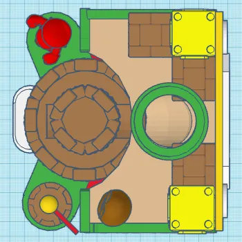 Super Mario Bros. Dice Tower by CopperCanyonRailway | Download free STL ...
