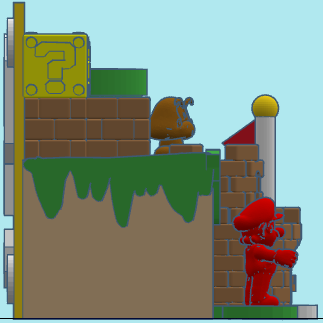 Super Mario Bros. Dice Tower por CopperCanyonRailway | Descargar modelo ...