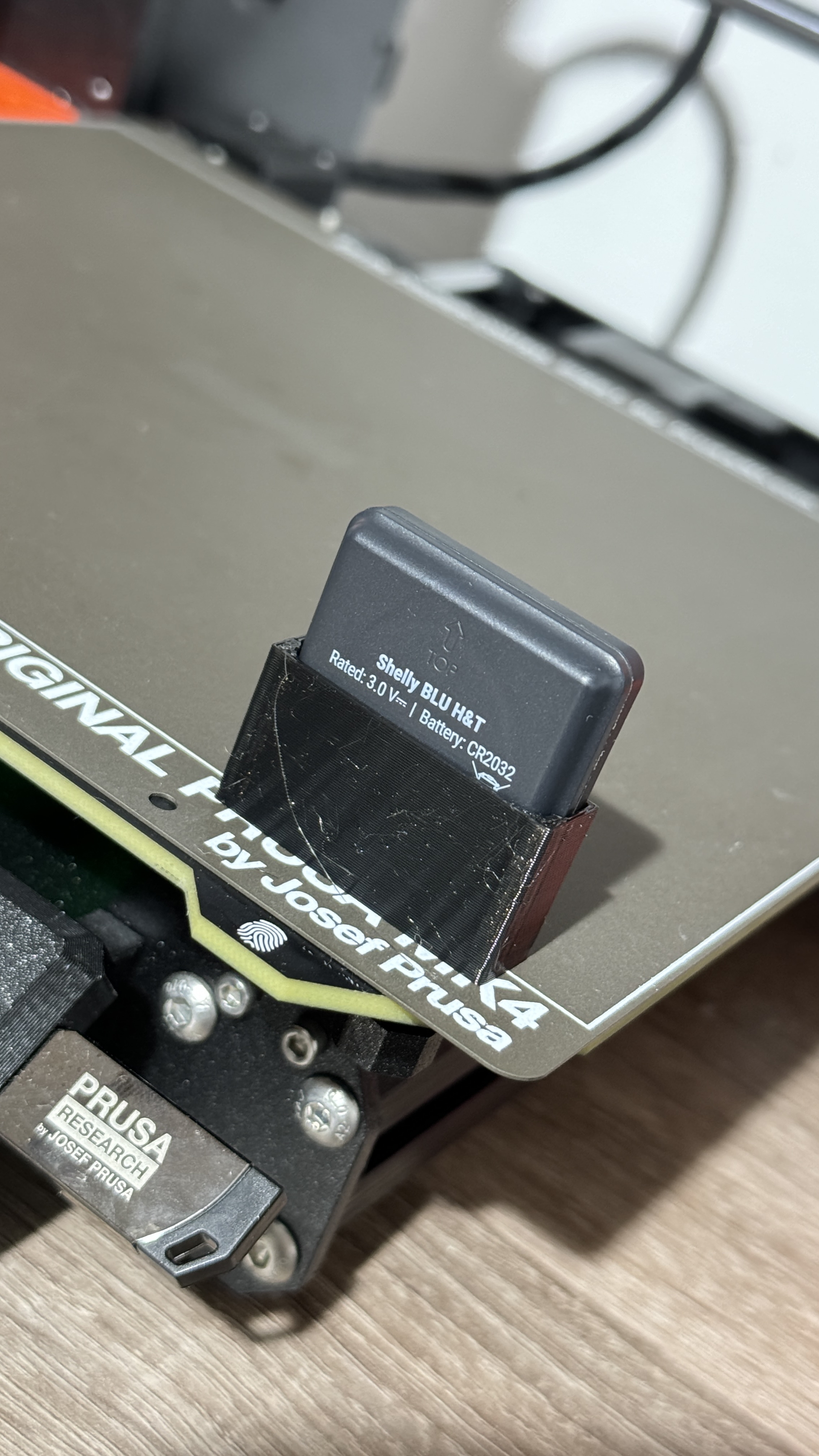 Shelly BLU H&T HT Temperature Sensor Holder Wall Mount by krisztian96 ...