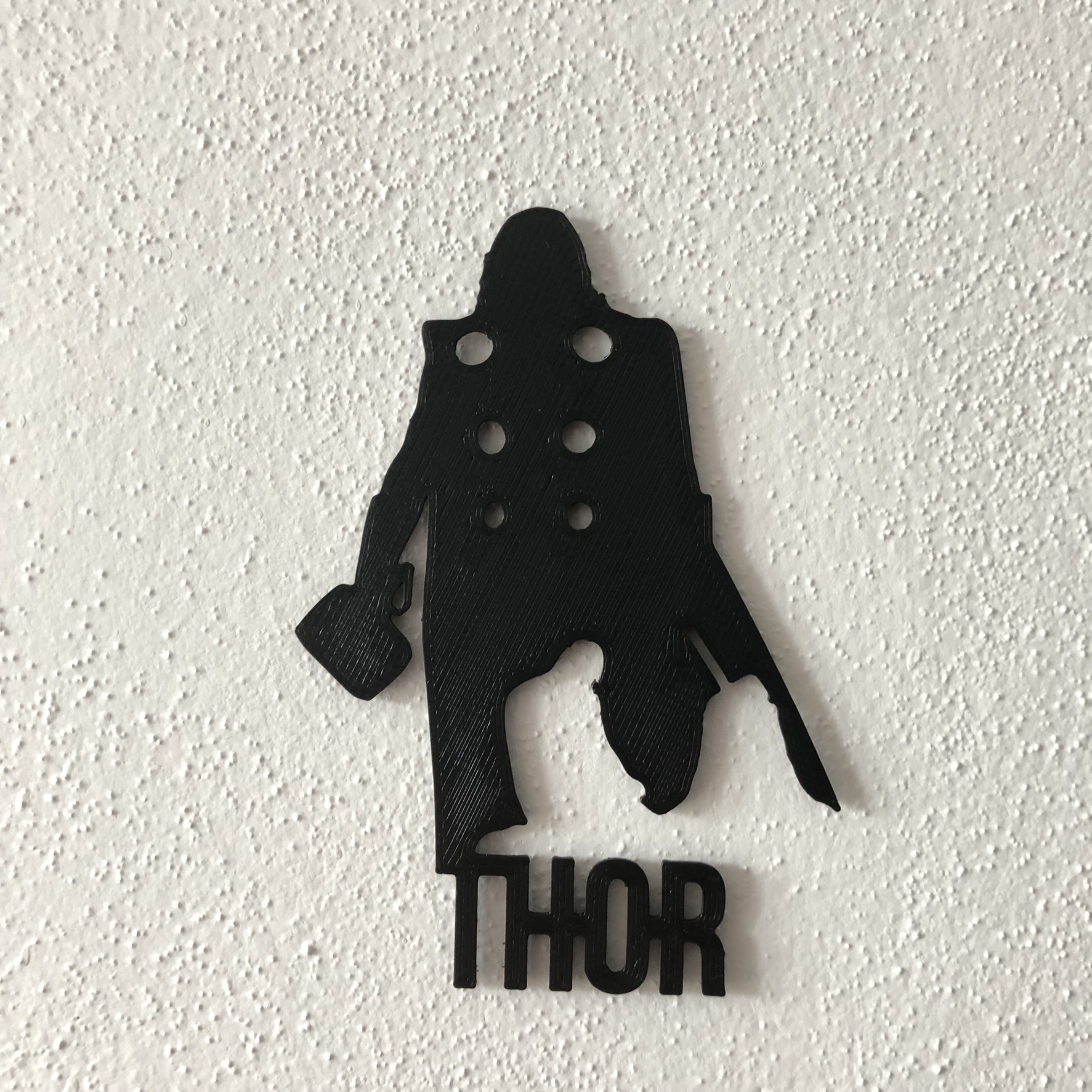 Thor Wall Art by SnHanz | Download free STL model | Printables.com