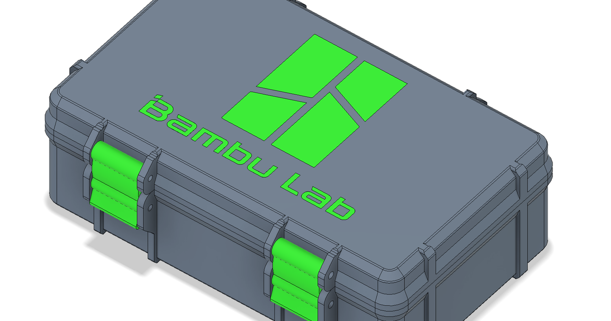 Bambulab Rugged Case by Rettex31 | Download free STL model | Printables.com