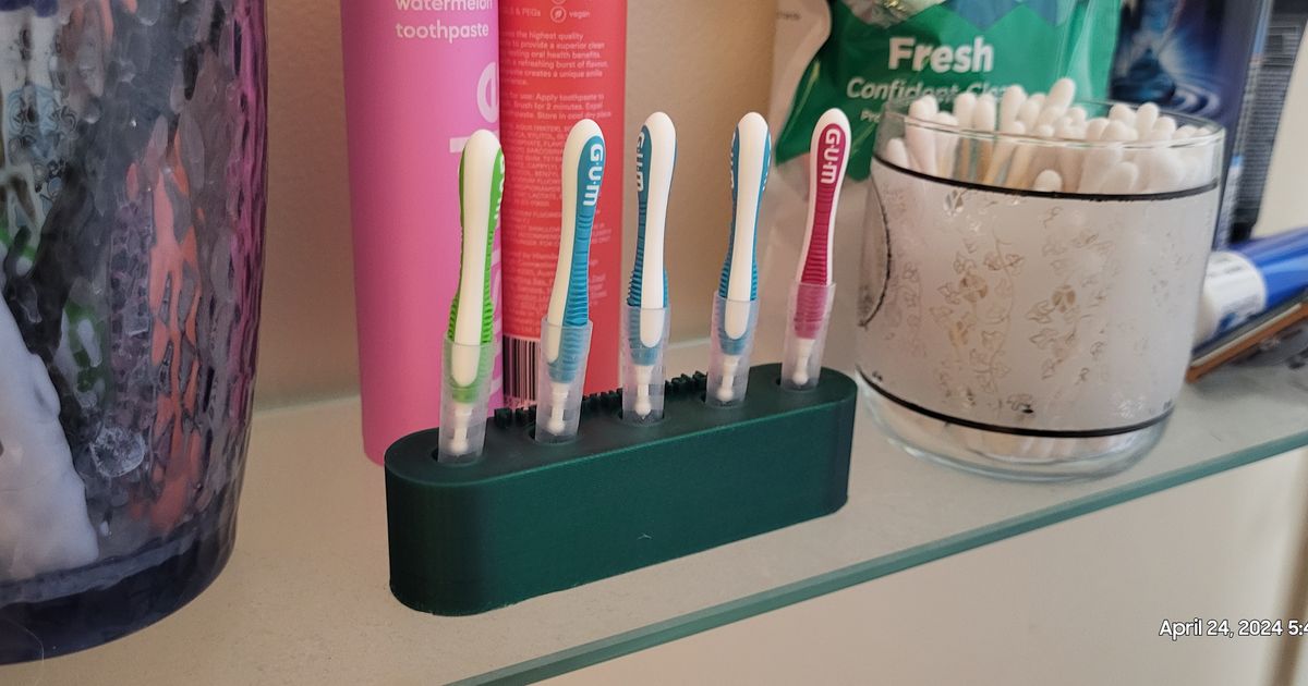 GUM Proxabrush Storage Holder by JoeyThe_Great | Download free STL ...