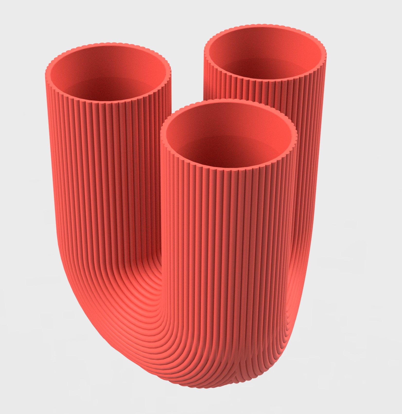 Triple Vase by idesire90 | Download free STL model | Printables.com