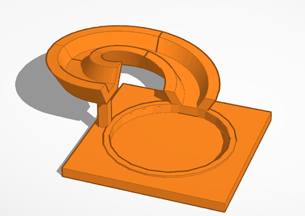 dice tower water slide by salmon | Download free STL model | Printables.com