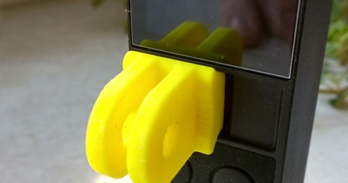 DJI Osmo Pocket to GoPro Adapter Micro by Redeye | Download free STL ...