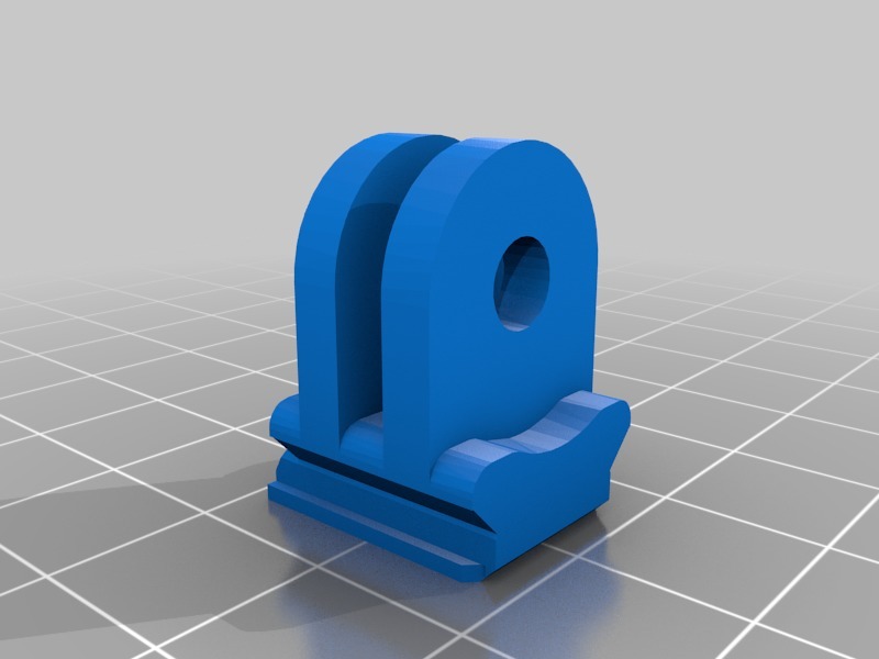 DJI Osmo Pocket to GoPro Adapter Micro by Redeye | Download free STL ...