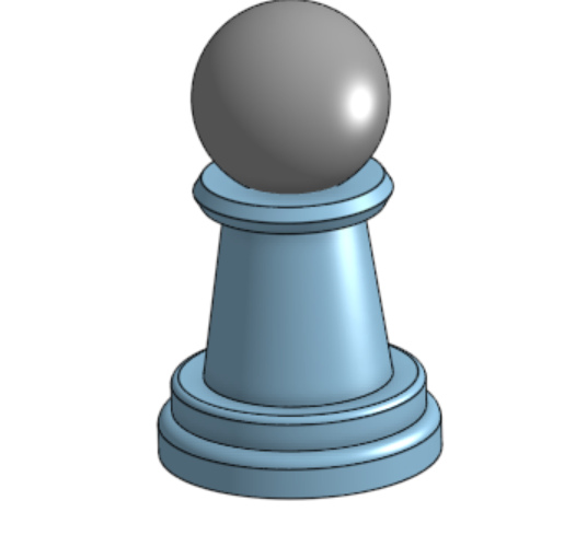 Chess Pawn by RNDM | Download free STL model | Printables.com
