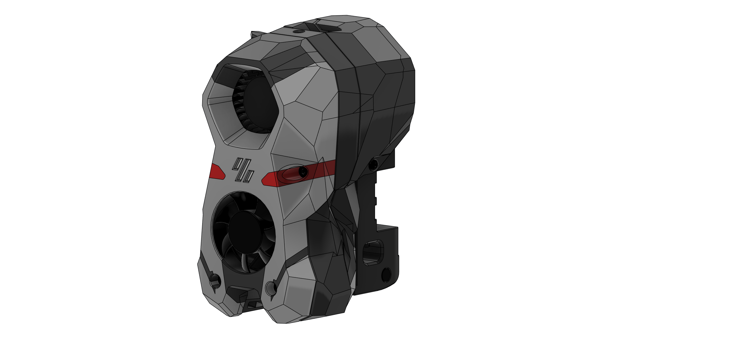 Stealth Burner Faceplate - WarMachine by k2thestank | Download free STL ...