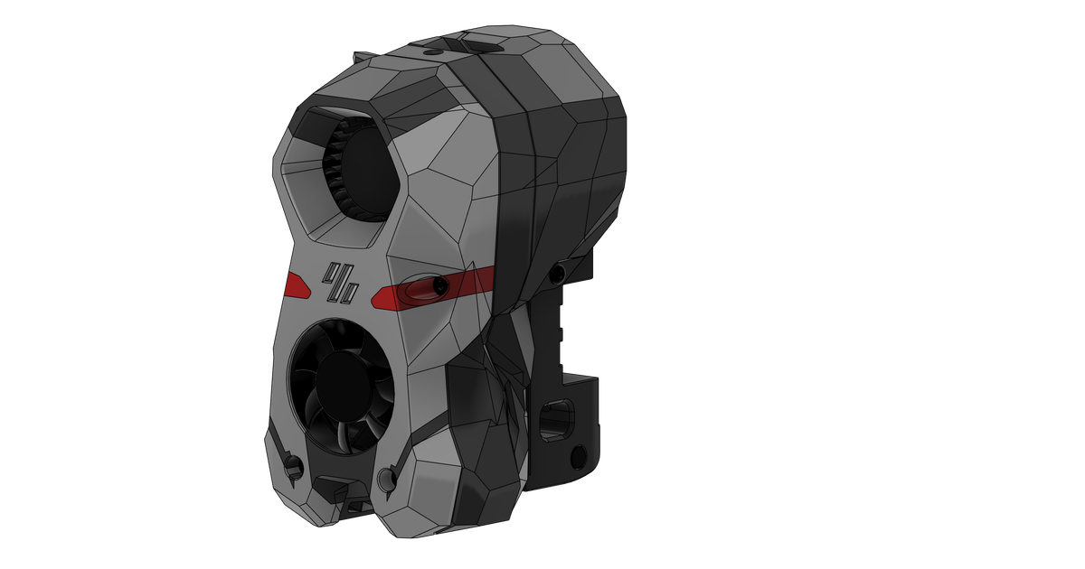 Stealth Burner Faceplate - WarMachine by k2thestank | Download free STL ...