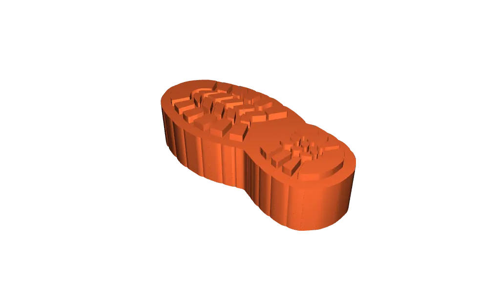 Foot print token game piece by MiracleMike | Download free STL model ...