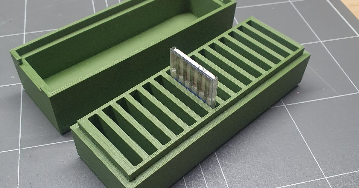 Needle Box Holder for sewing machine needles by TRrobdog | Download ...