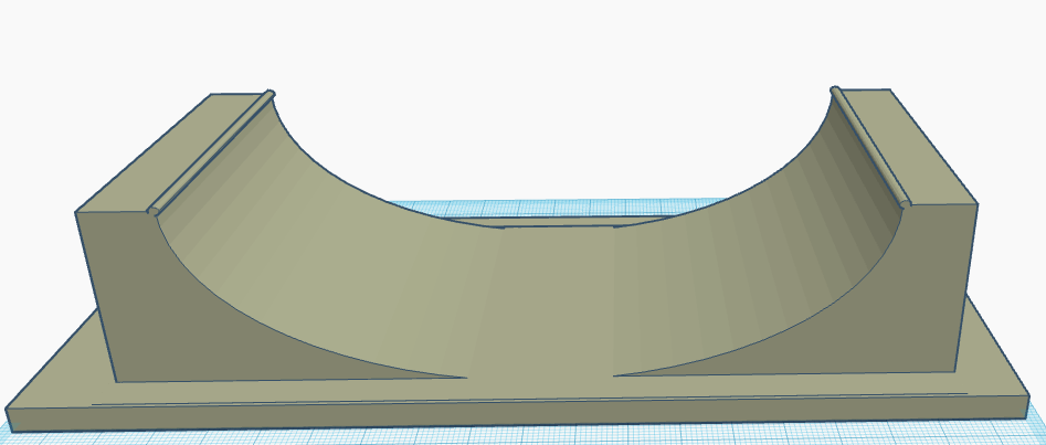 Tech Deck halfpipe by ThR33VaN | Download free STL model | Printables.com