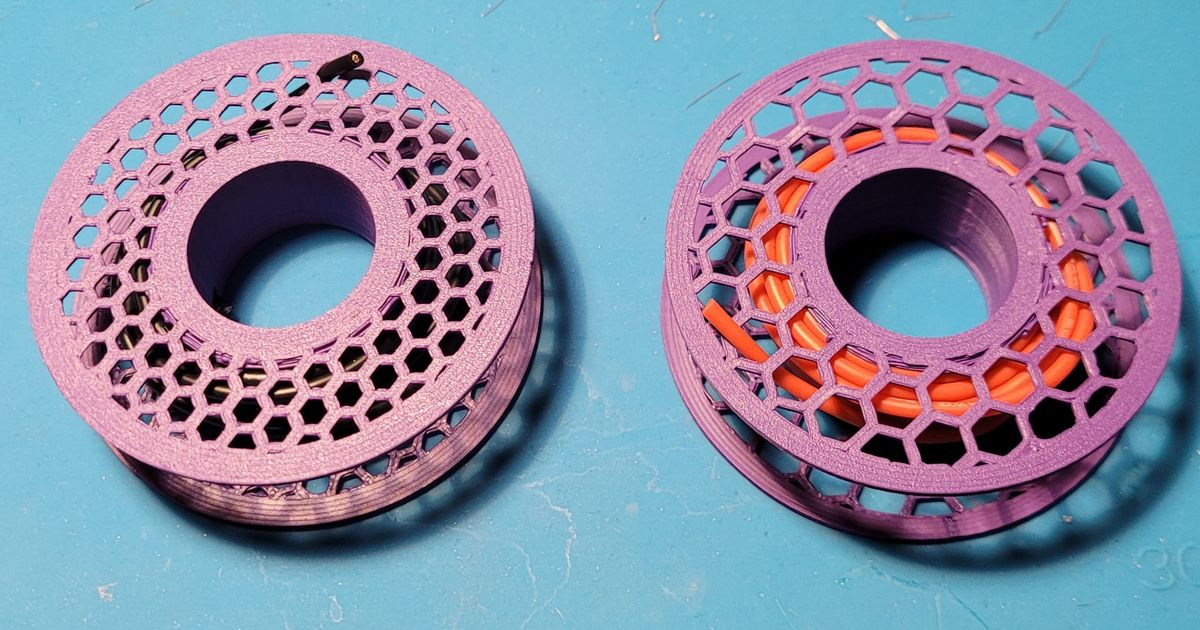 Parametric Wire Spool by Connor Russell | Download free STL model ...