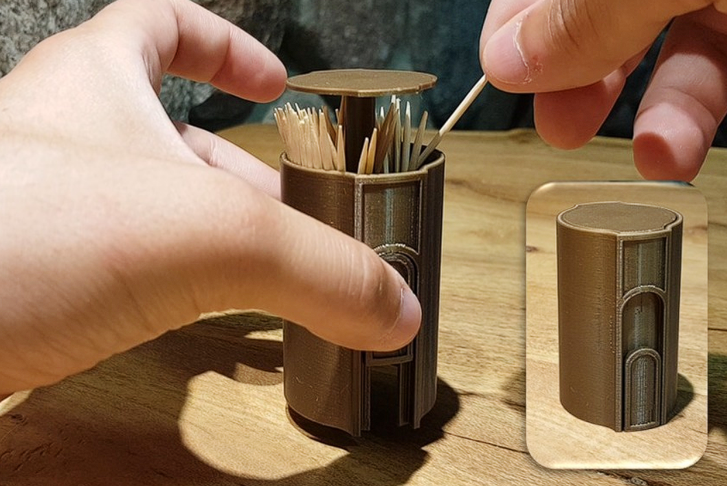 Toothpick Holder Dispenser von HitMxrker85 | Kostenloses STL-Modell ...