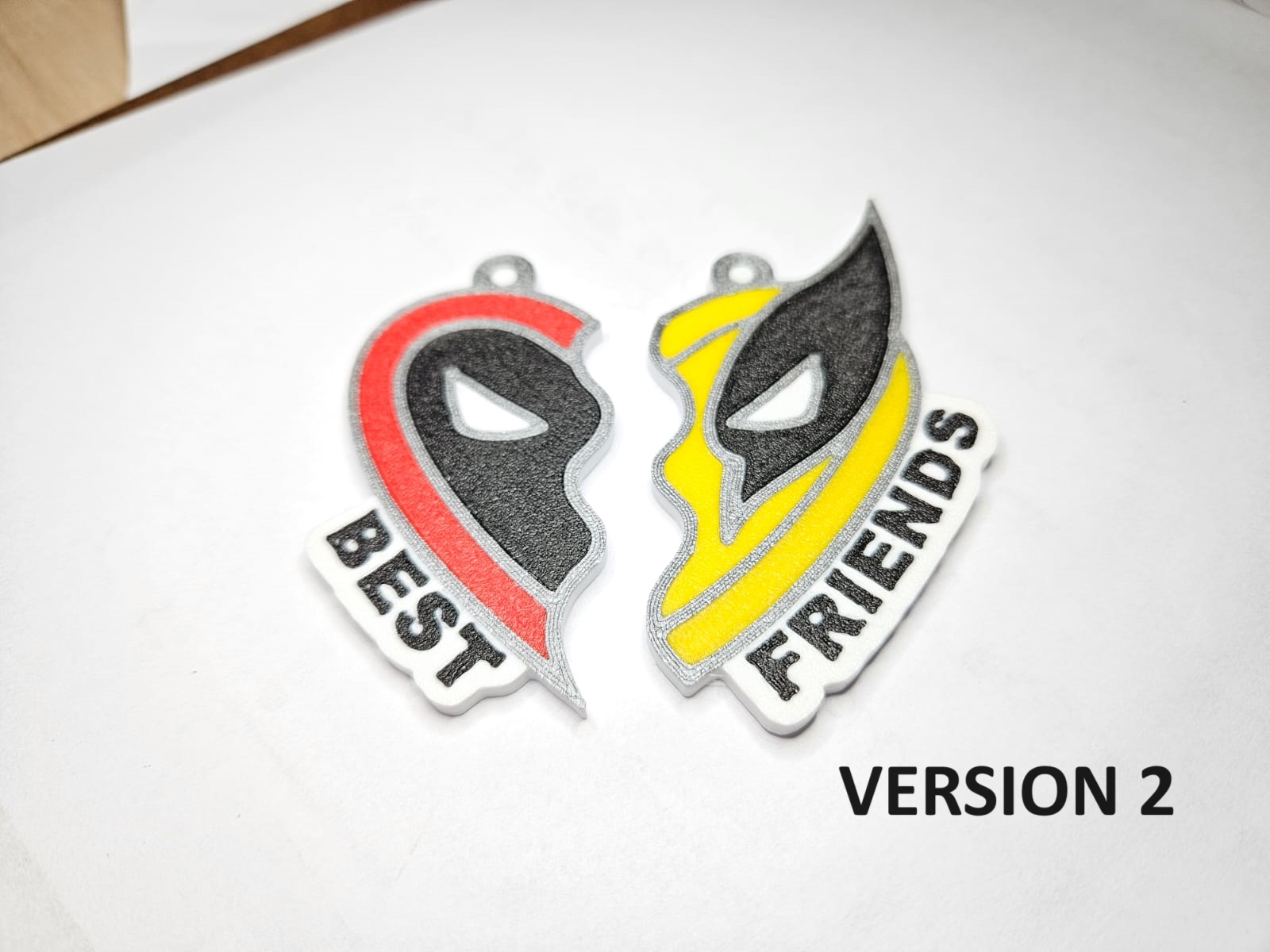 Deadpool Wolverine for non multicolor printers (added V2) by Jhavitxu ...