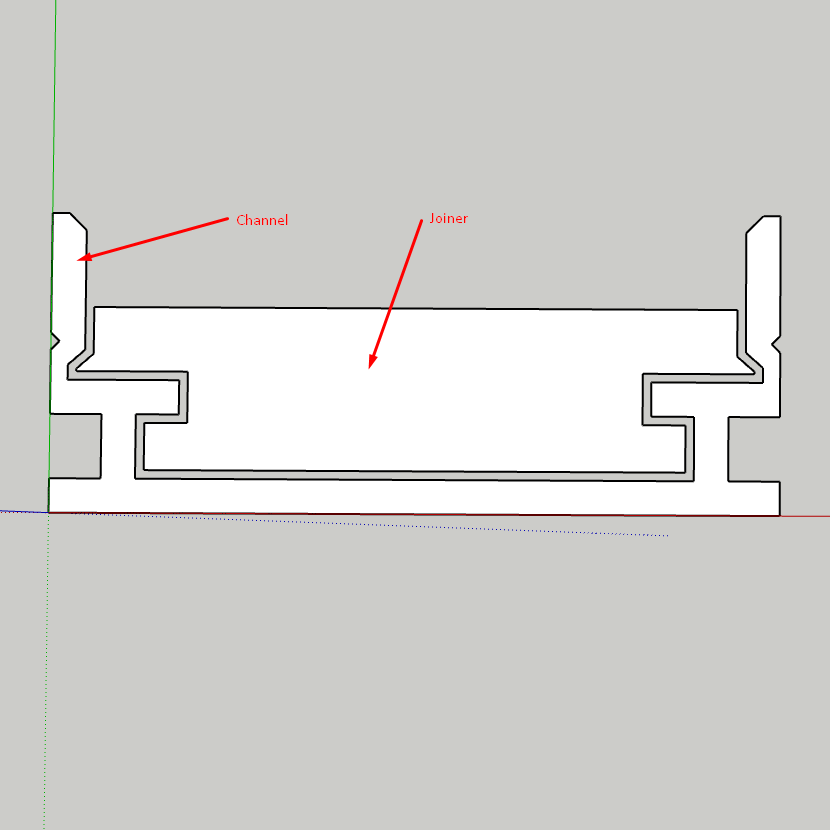 U-channel LED light bar extender and joiner - Ender 3 v3 se by drgeoffb ...