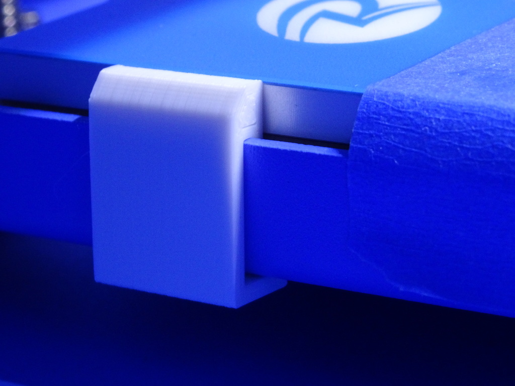 Qidi X-one printbed stopper clip and glasplate por Redeye | Descargar ...