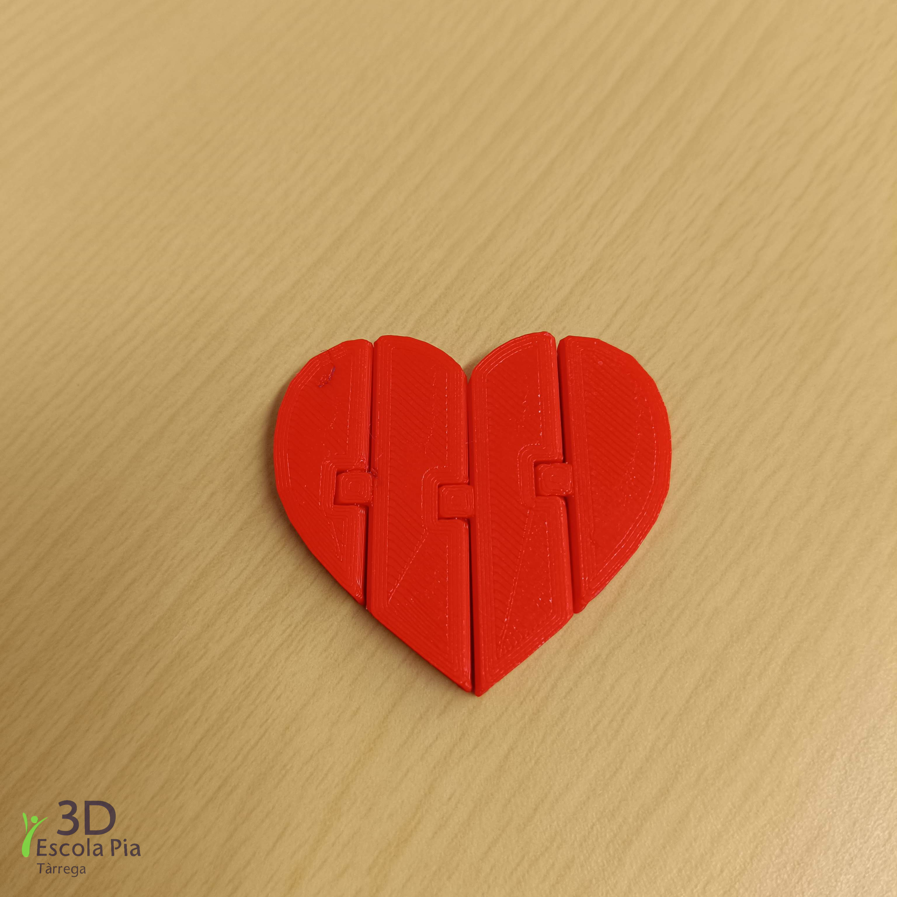 Flexi Heart by epiatarrega3d | Download free STL model | Printables.com