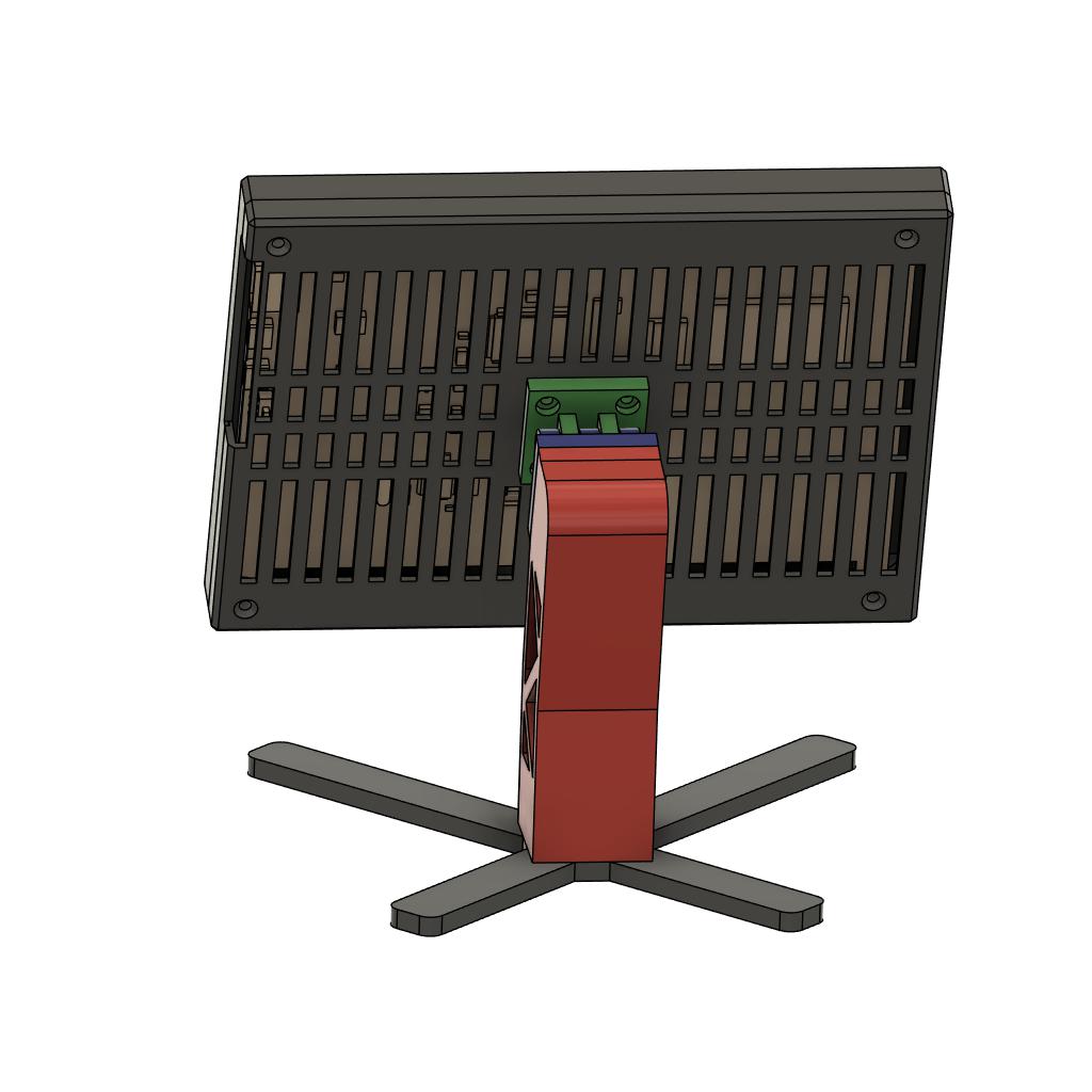 7 inch full stand LCD HDMI display von Moe Stone | Kostenloses STL ...