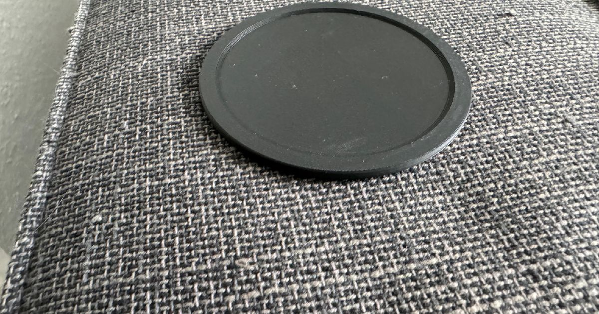 simple coaster by smintarz | Download free STL model | Printables.com