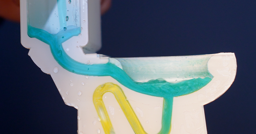 3D Toilet Cut-In-Half Model by Nathan Grieve | Download free STL model ...