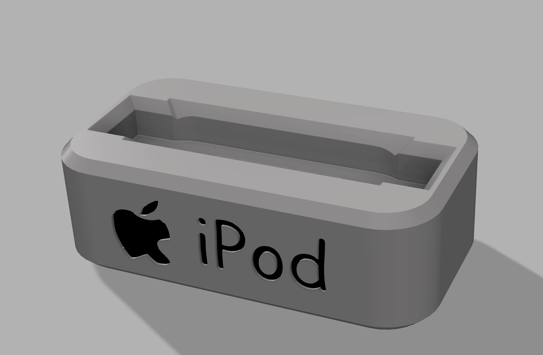 iPod Mini/Classic Combined Dock/Stand by Greyman | Download free STL ...