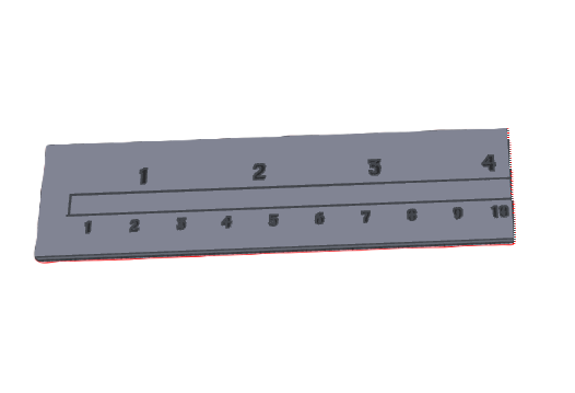 Ruler by Dxmisfn | Download free STL model | Printables.com