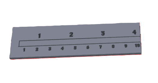 Ruler by Dxmisfn | Download free STL model | Printables.com