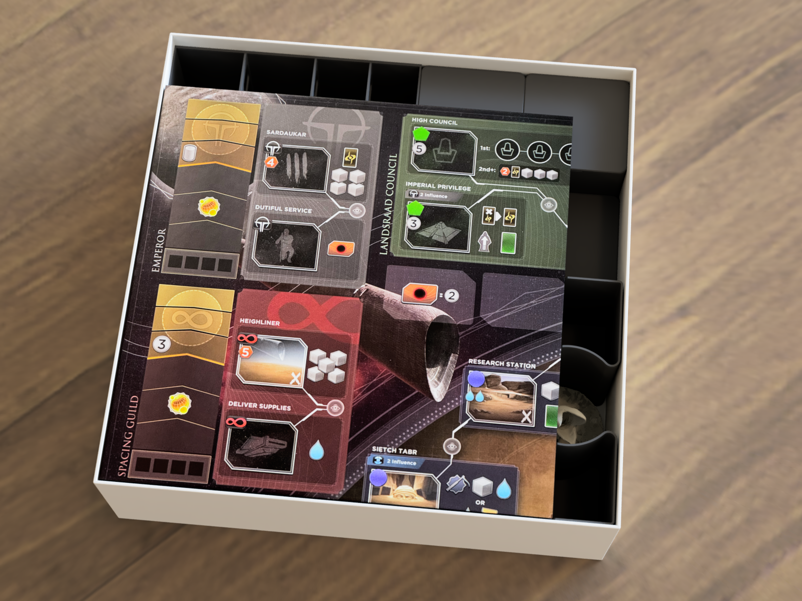 Dune Imperium Uprising - Insert and Player Boards by harababurel ...