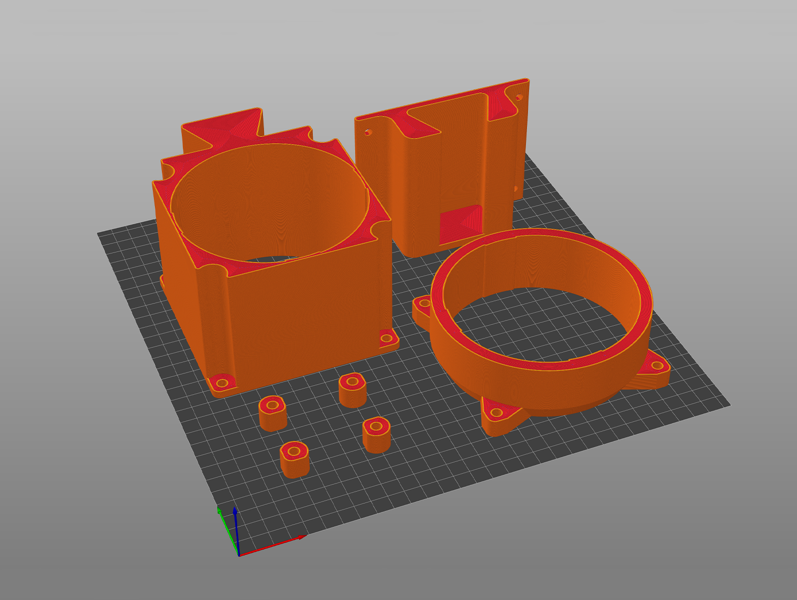 Air blowing system for 3D printer by COMPOZIT | Download free STL model ...