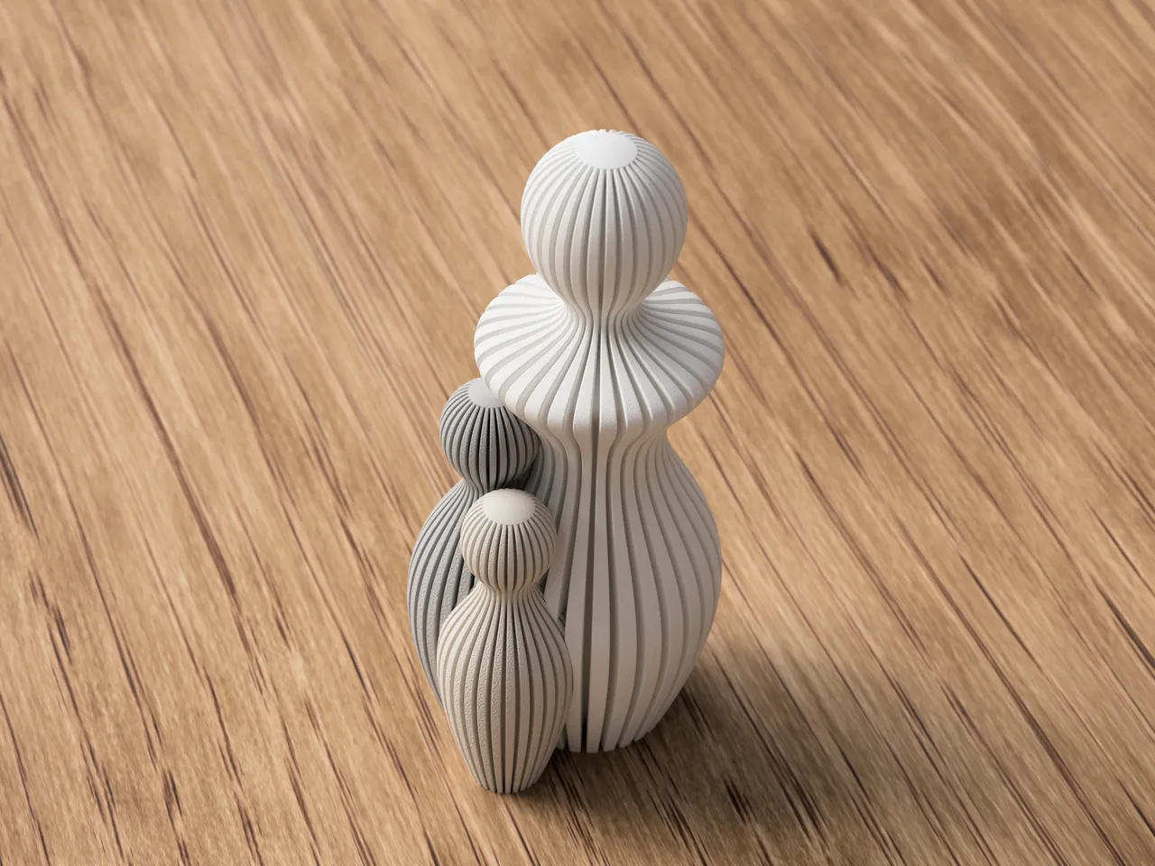 Mother's Day Statue two children by Sabre Design | Download free STL ...