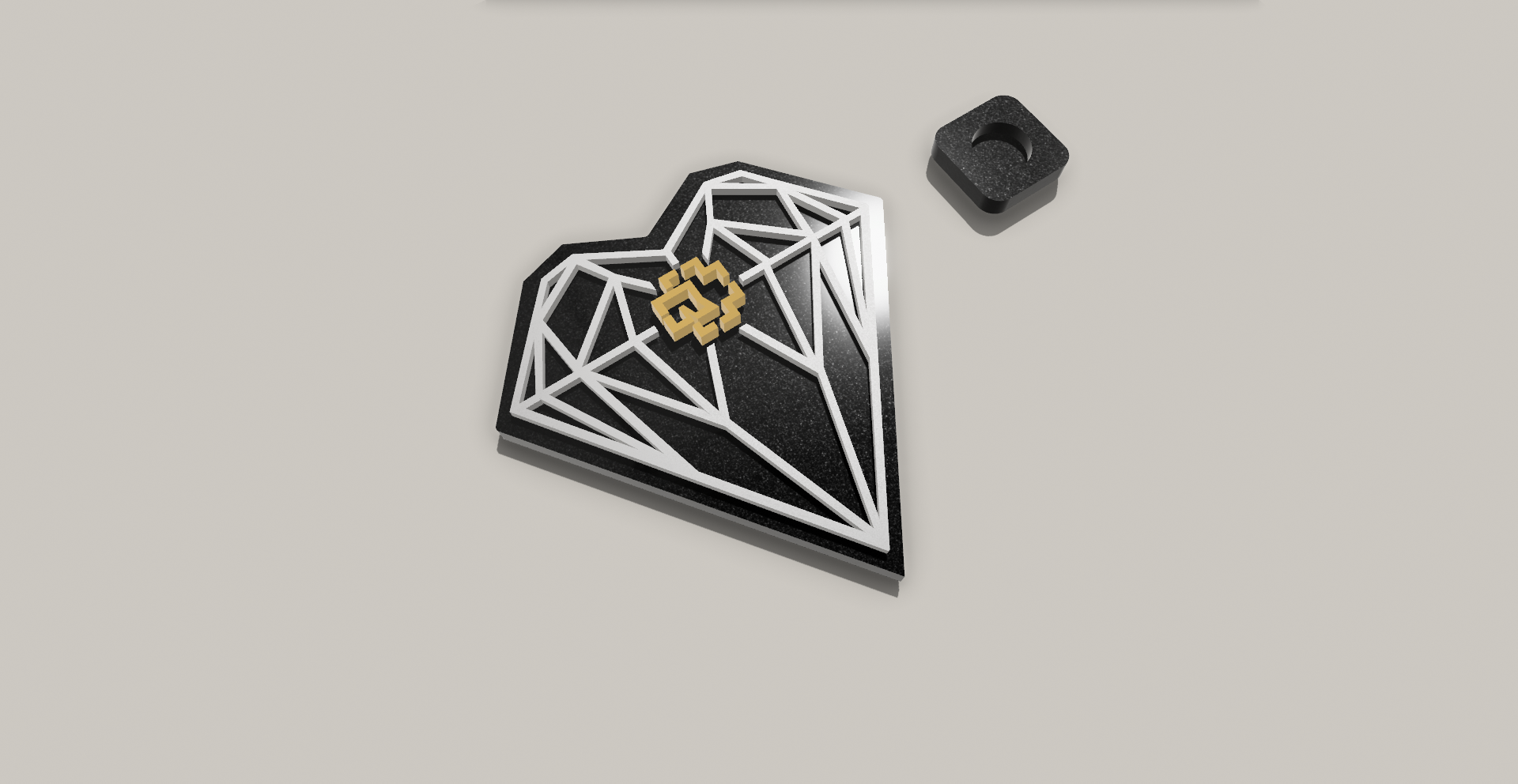 Rammstein diamant magnetic badge/clothing patch by Mat3d | Download ...