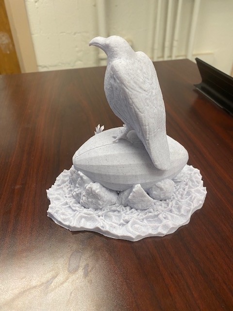 Baltimore Ravens Statue by BobbyZ | Download free STL model ...