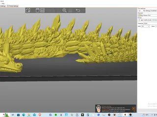 articulated geode dragon by Er0rtic | Download free STL model ...