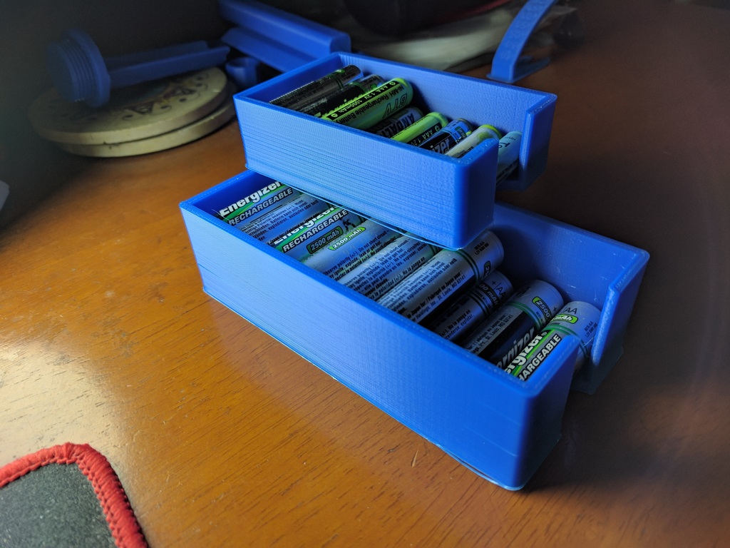 Batteries containers by Thom | Download free STL model | Printables.com