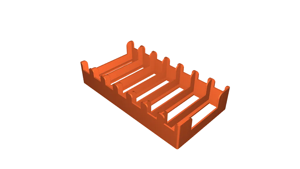 7 Slot 3.5 Format HDD Stand by Otter3DPrinting | Download free STL ...