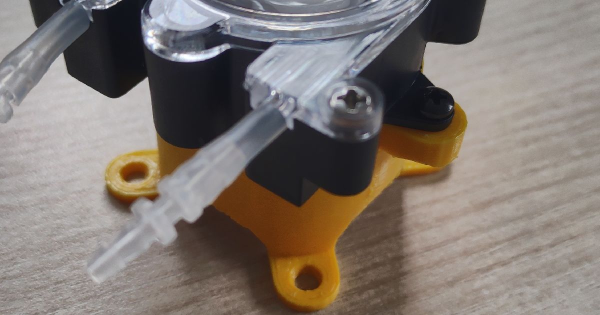 Peristaltic pump mount by flohoff | Download free STL model | Printables.com