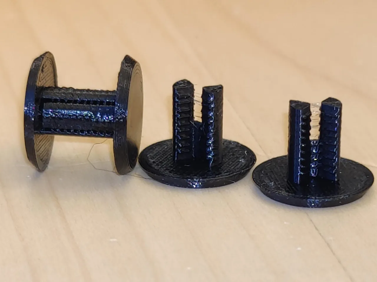 Locking rivet fastener by luqad525 Download free STL model Printables