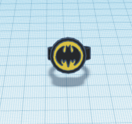 Batman Ring by 3D Master | Download free STL model | Printables.com