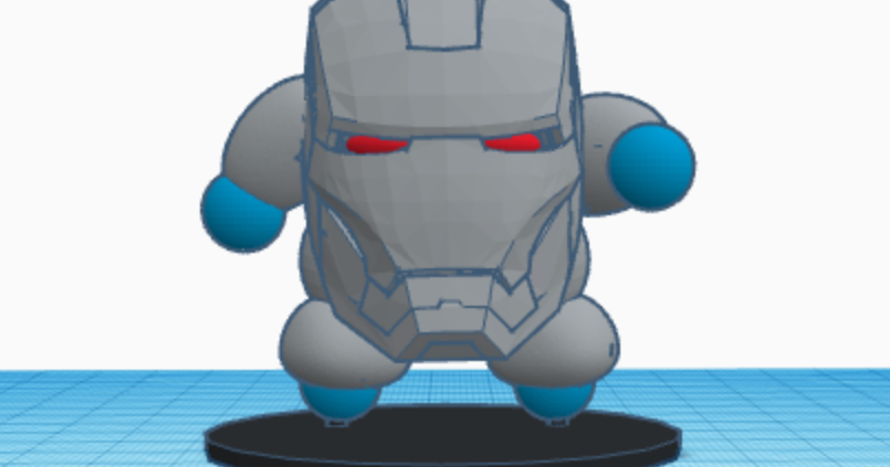 Iron Kirby with stand by 3D Master | Download free STL model | Printables.com