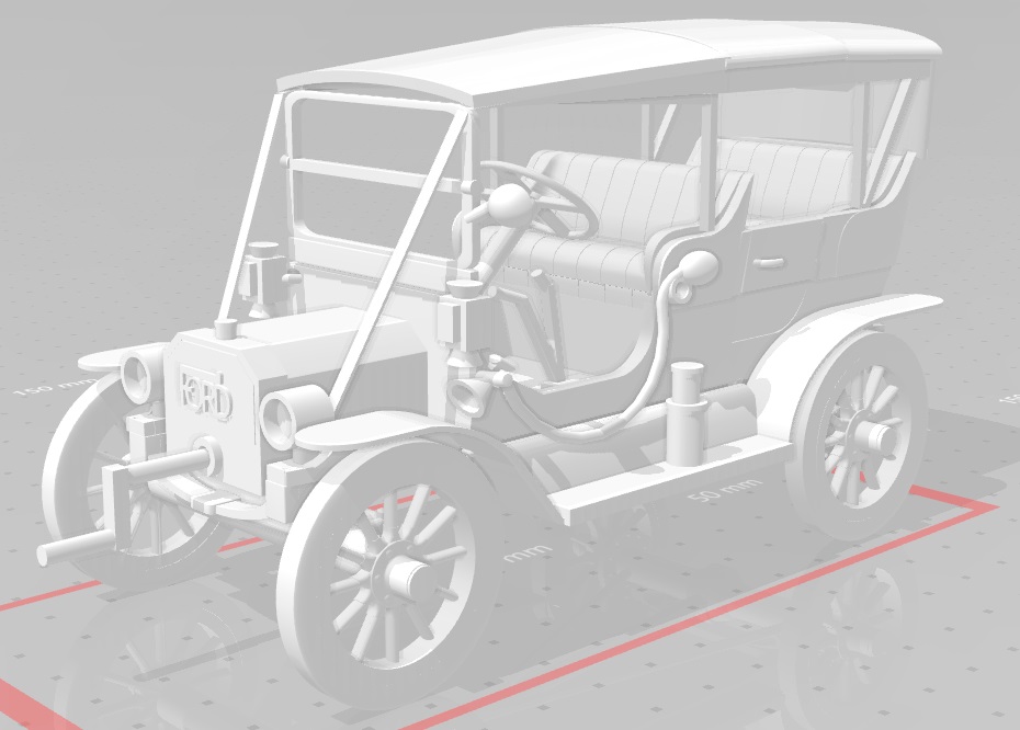 T Ford TT year 1927 scale 1:22 Designer Ed van der Heijden. by Ed van ...