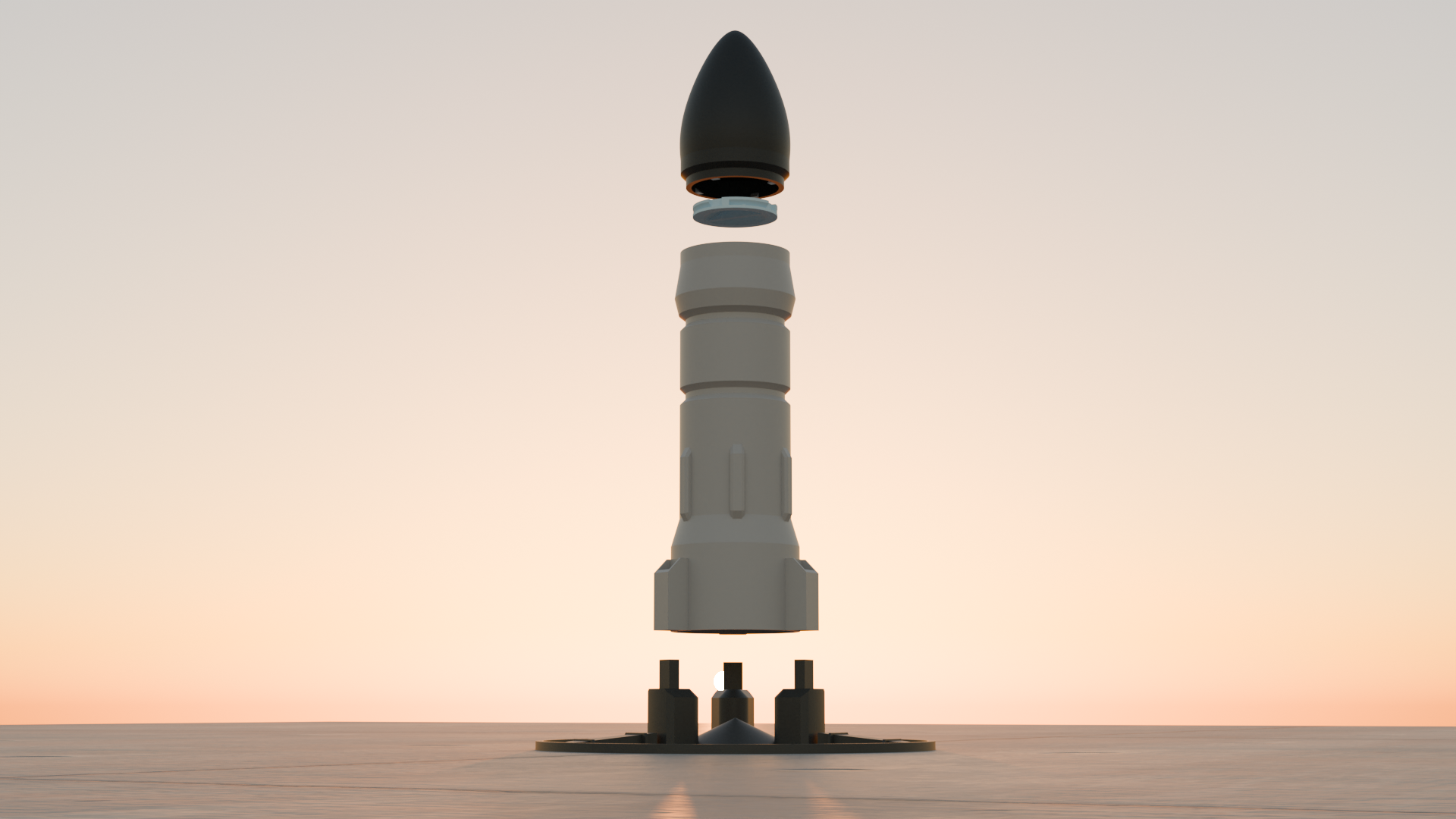 ICBM by Zthuee | Download free STL model | Printables.com