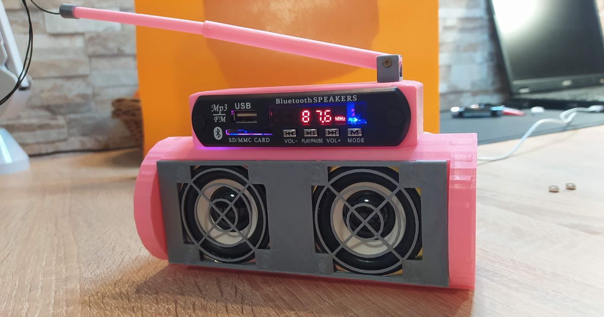 Rádio by David | Download free STL model | Printables.com